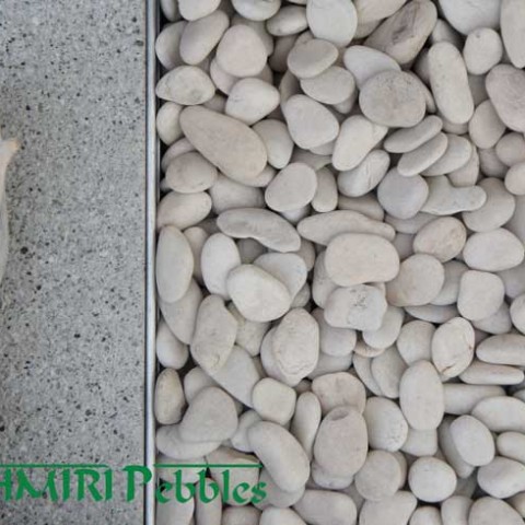 Ivory Pebble 20kg – Sapar Landscaping Supplies